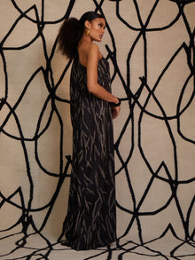 Satu Dress | Scribble Noir